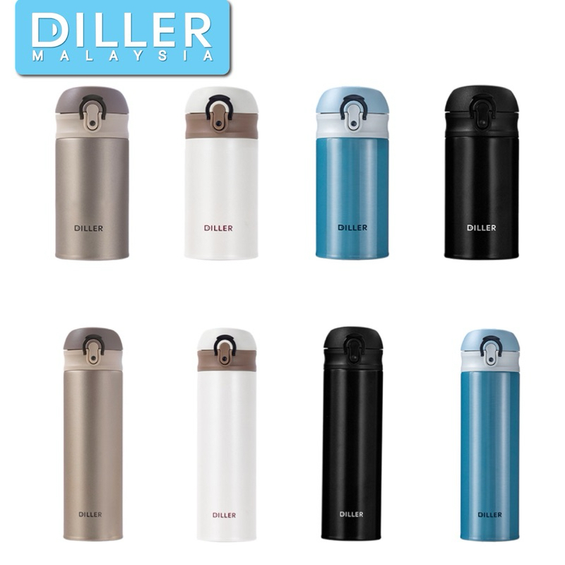 Diller Travel SUS316 One click Open Thermo Bottle Flask MLH8717 (300ml ...