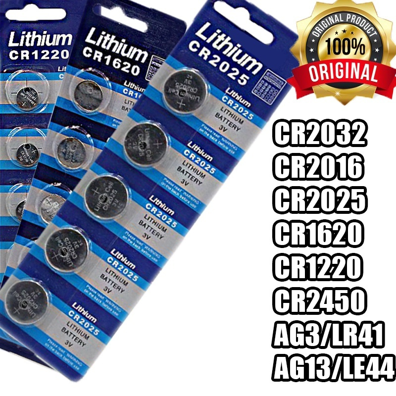 3V Cell Lithium Battery CR927 CR1025 CR1216 CR1220 CR1225 CR1616 CR1620 CR1632 CR2016 CR2025 ...