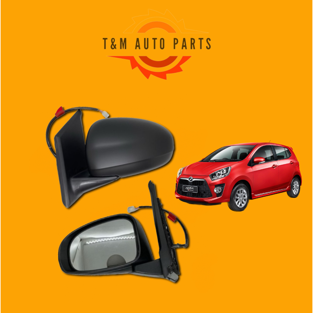 ORIGINAL PERODUA AXIA SIDE MIRROR 5WIRE | Shopee Malaysia