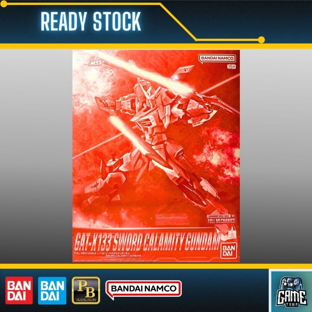 Premium Bandai FM SEED 1/100 GAT-X133 Sword Calamity Gundam | Shopee ...