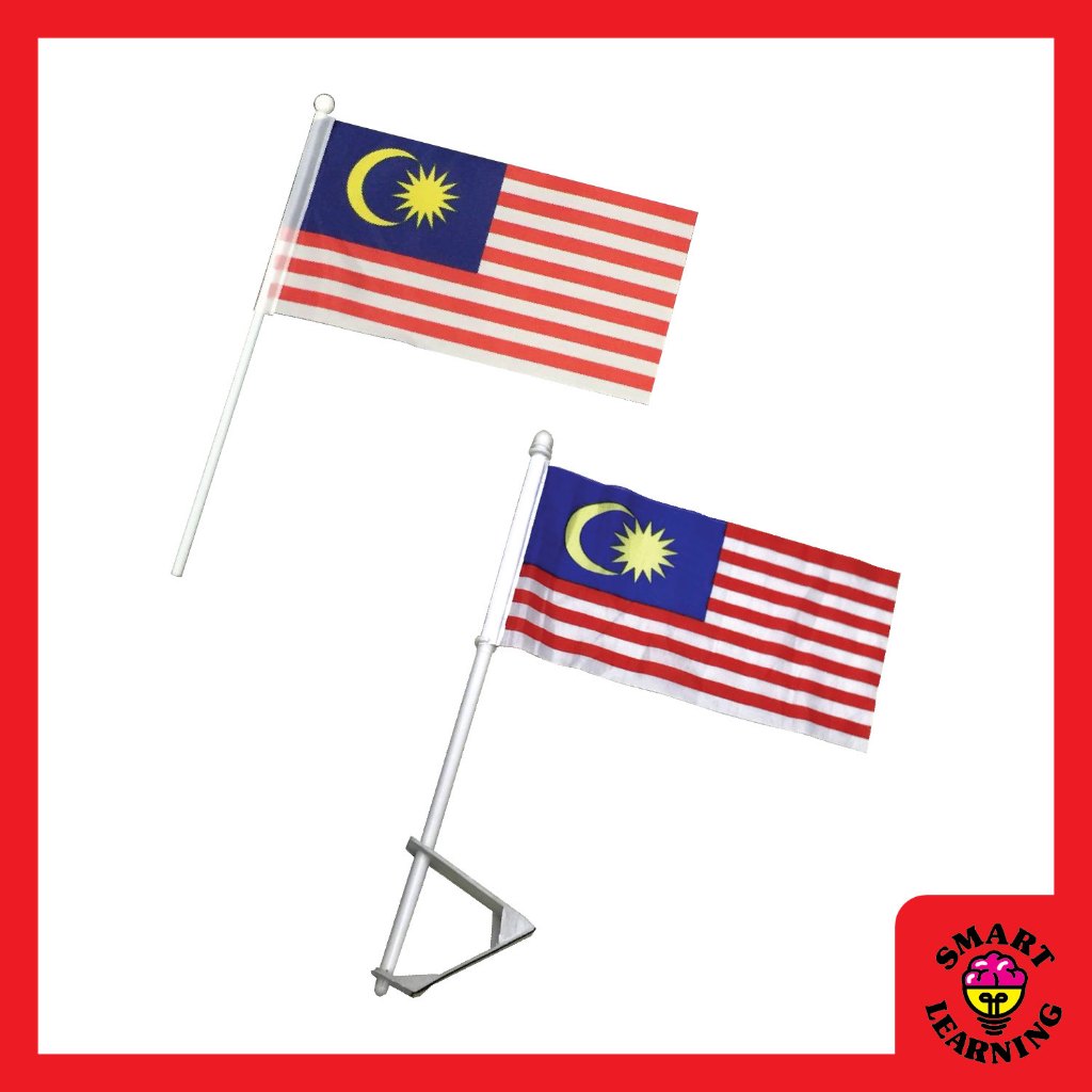 🔥READY STOCK🔥 BENDERA MALAYSIA HANDFLAG CARFLAG TANGAN KERETA CAR FLAG ...