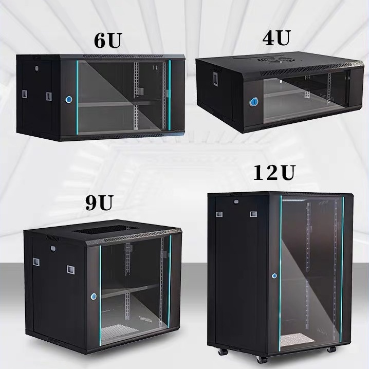 Ready Stock💓💓Wall Hanging Network Cabinet Glass door network router ...