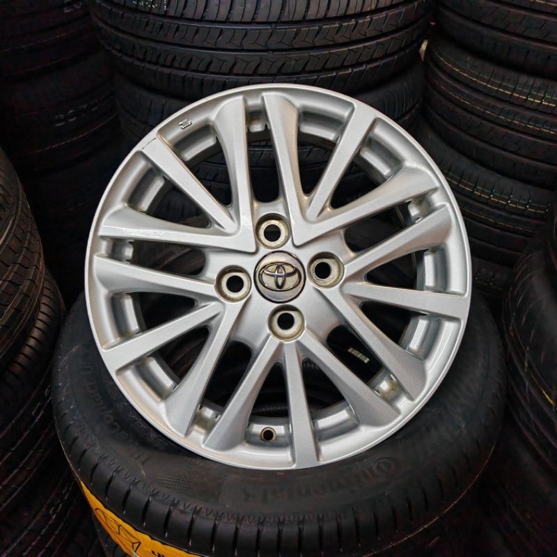 [1PC] Toyota Vios Original Rim 15inch for (Toyota, Suzuki, Subaru ...