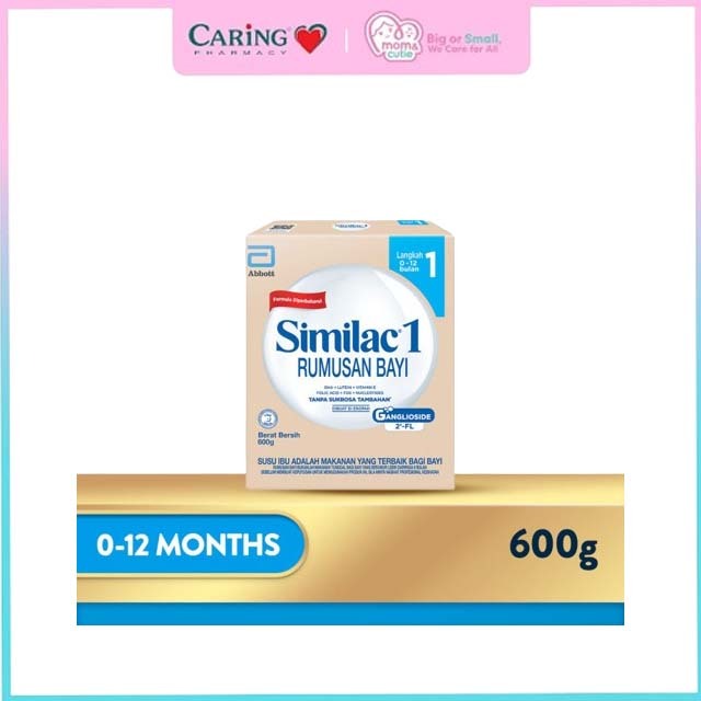 SIMILAC 1 2-FL STEP 1 (0-12M) BIB (600G) | Shopee Malaysia