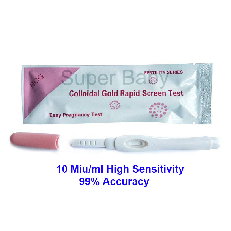 Pregnancy Test Pen High Sensitivity 10Miu/ml Uji Kehamilan | Shopee ...