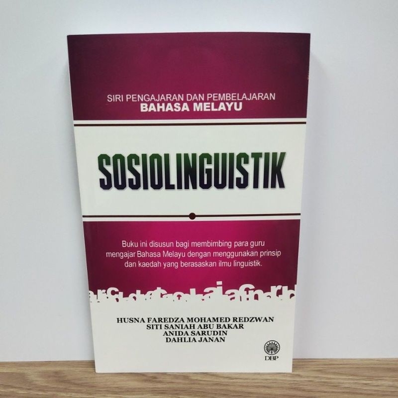 SOSIOLINGUISTIK (SIRI PENGAJARAN DAN PEMBELAJARAN BAHASA MELAYU ...