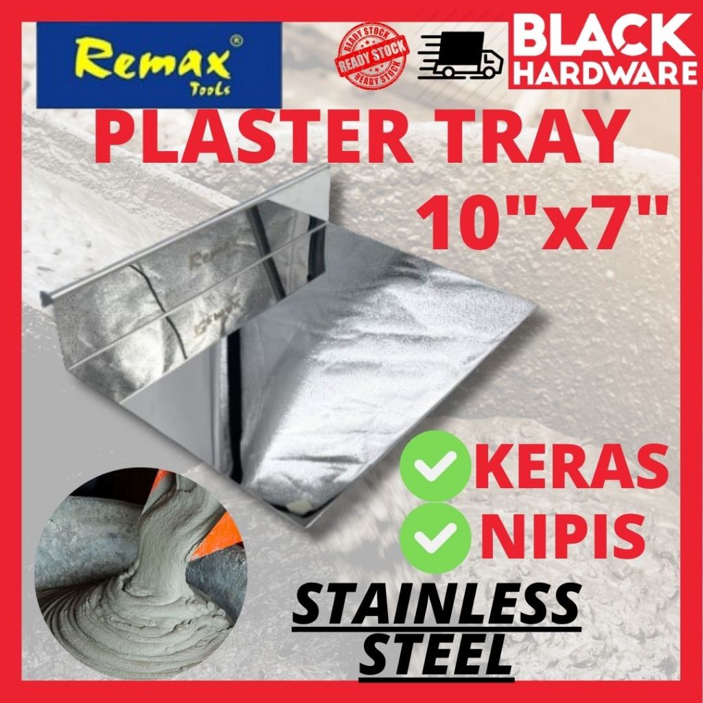 Black Hardware Plaster Ceiling Tools Tray Sudu Simen Stainless Steel ...