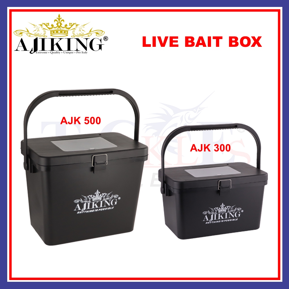Ajiking Baitbox Fishing Box Accessories Bekas Simpan Umpan Pancing ...