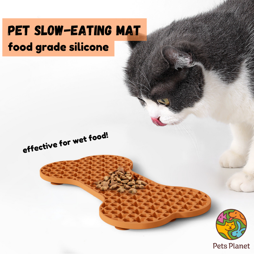 Pet Slow Eating Mat | Cat Dog Lick Mat | Cat Dog Slow Eating Mat | Pet ...
