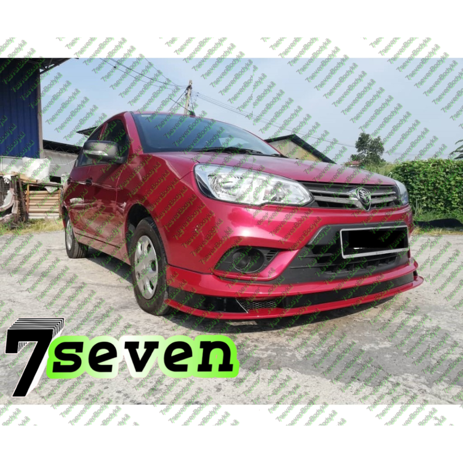 Proton Saga VVT 2016-2018 S1K Front Skirt (2K Paint) | Shopee Malaysia