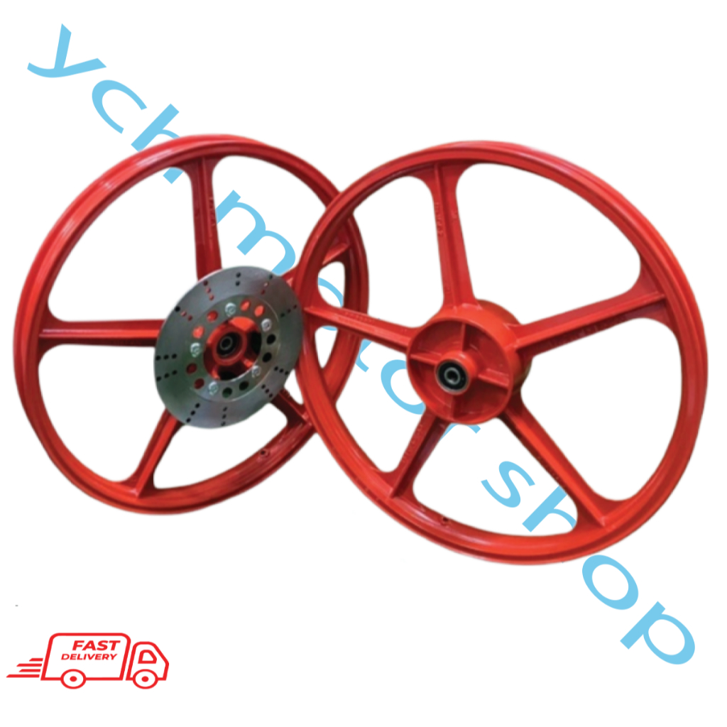 Kawasaki AR80 SPORT RIM PNP EX5 DREAM 140x140x18 SIAP Custom PNP 140 ...