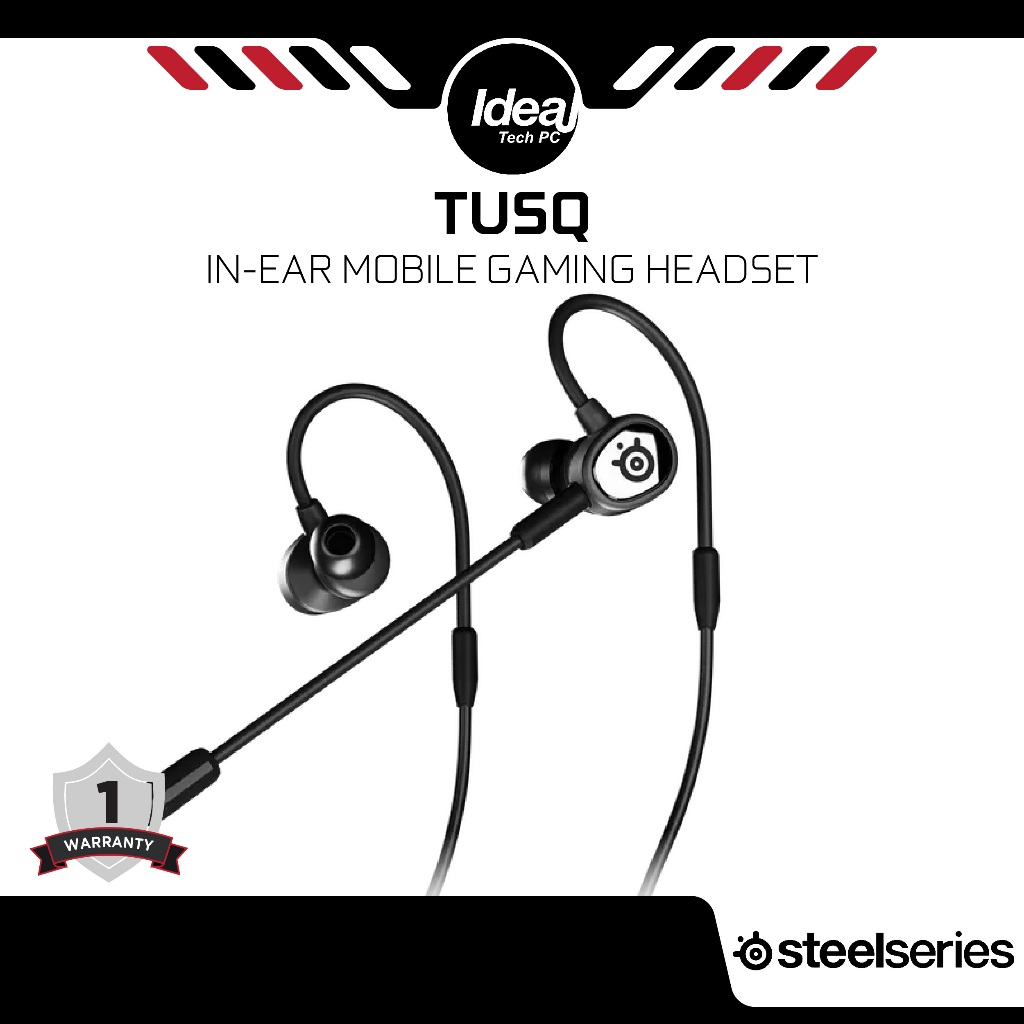STEELSERIES TUSQ | Dual Microphone with Detachable Boom Mic | Ergonomic ...