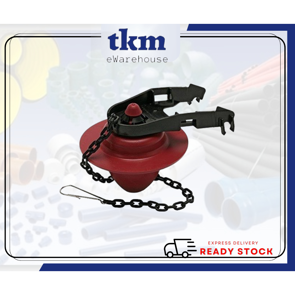 [TKM] Fluidmaster FM501P21 Universal Solid Flame 2" Flapper (Red) RFM ...