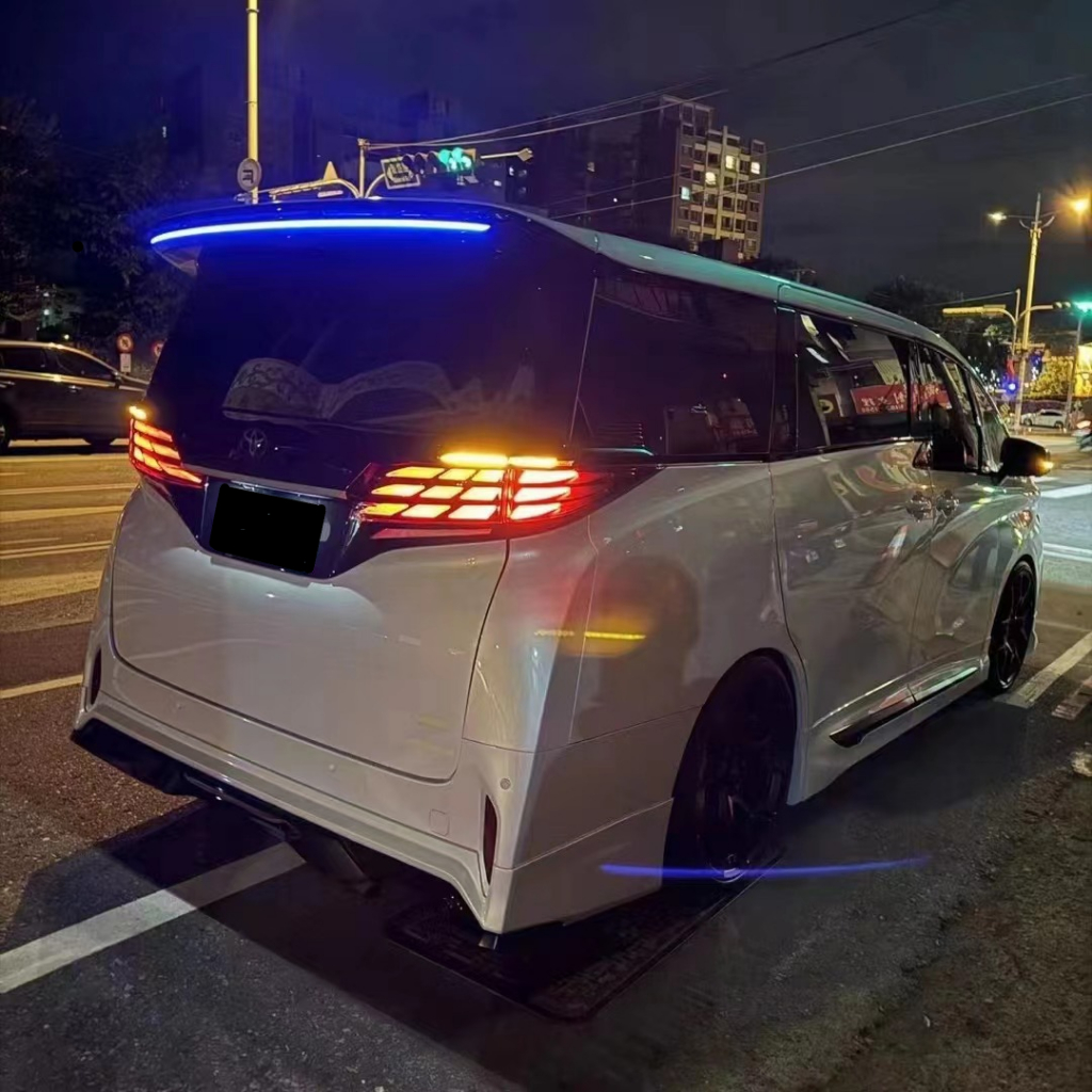 Toyota Alphard Vellfire AH40 AGH40 LED Spoiler Alphard Spoiler Vellfire ...