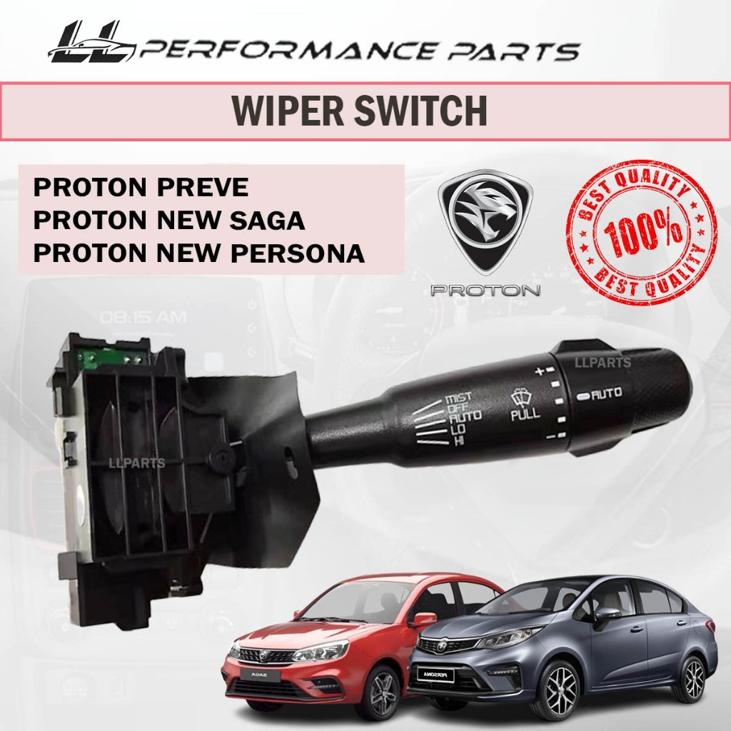 Proton Preve / New Saga / New Persona Info Auto Wiper Switch Wiper ...