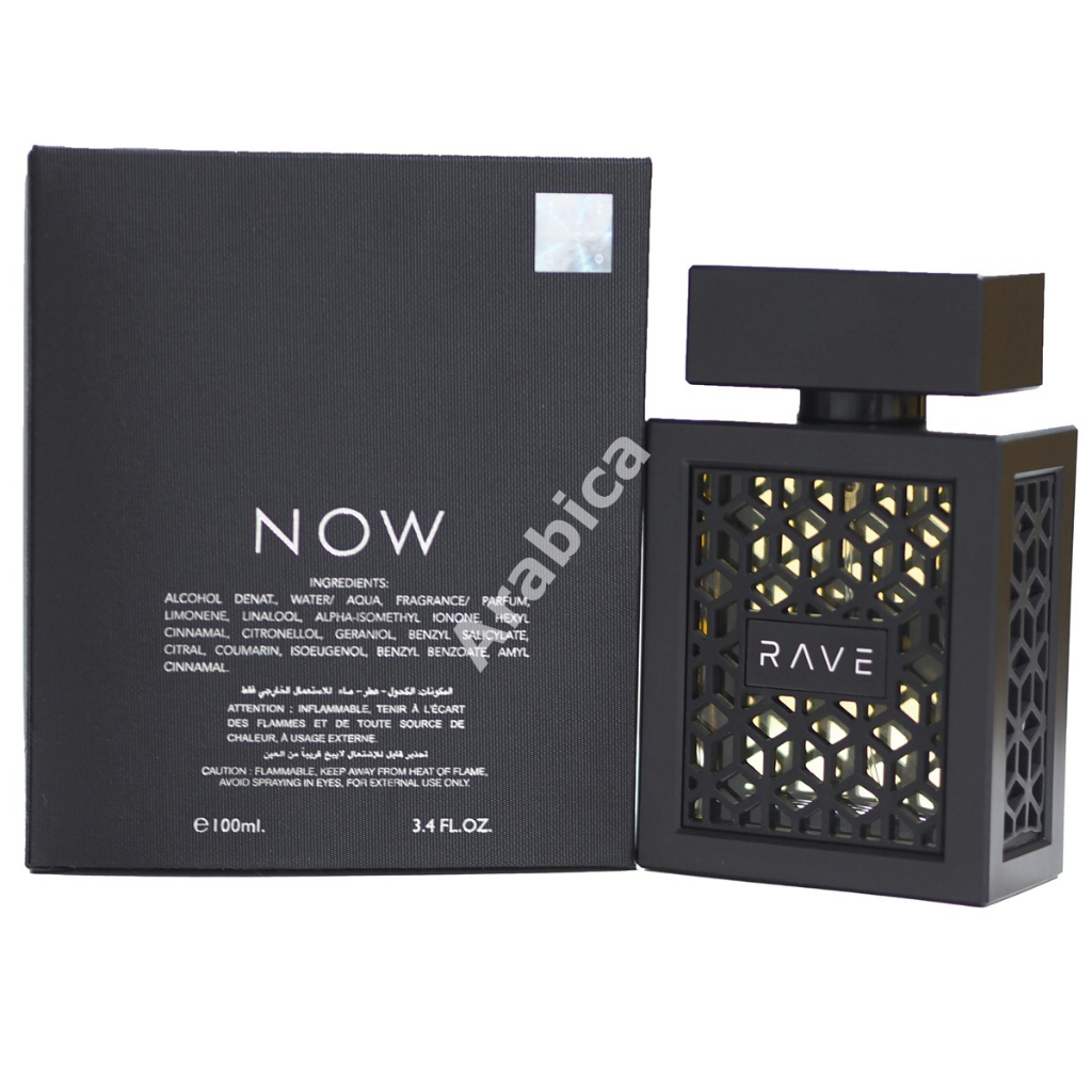 RAVE NOW PERFUME FOR MEN 100 ML EDP BY LATTAFA original 100% | Shopee ...