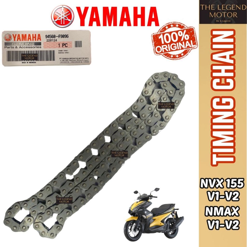 NMAX V1 V2 NVX155 AEROX NVX 155 Timing Chain (96L) Silent Rantai Kecil ...