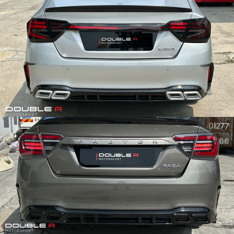 SAGA 19 AMG REAR DIFFUSER | Shopee Malaysia