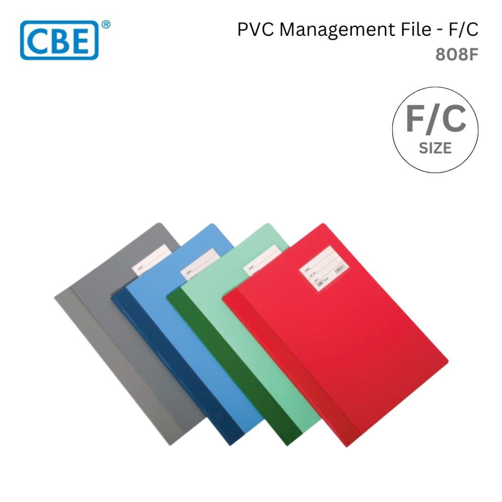 CBE 808F PVC Management File - F/C | Shopee Malaysia