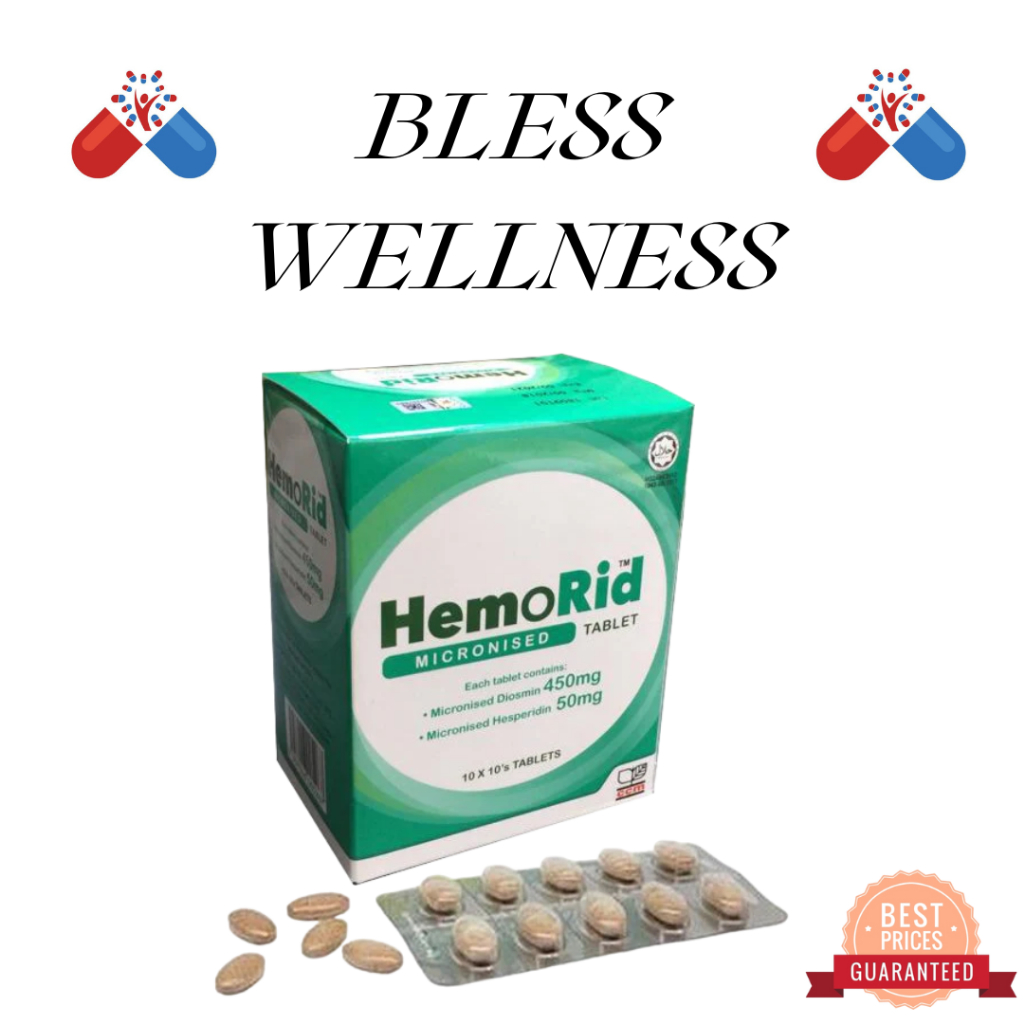HEMORID TABLET 10'S FOR HEMMORHOID | Shopee Malaysia