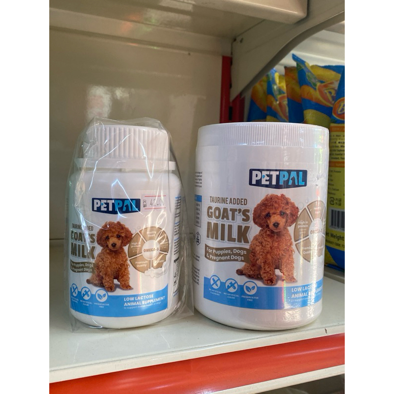 PETPAL TAURINE ADDED GOAT’S MILK OMEGA-3 LOW LACTOSE ANIMAL SUPPLEMENT ...