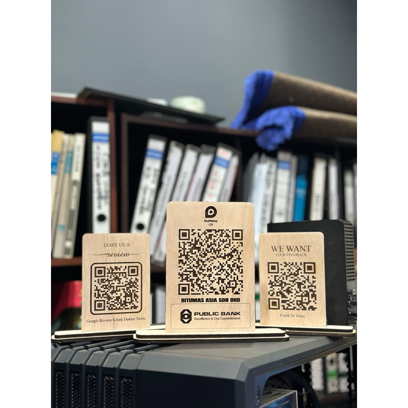QR Stand ewallet QR CODE MAE + Tapak / Maybank QRPAY/ TNG/ Grab Pay ...