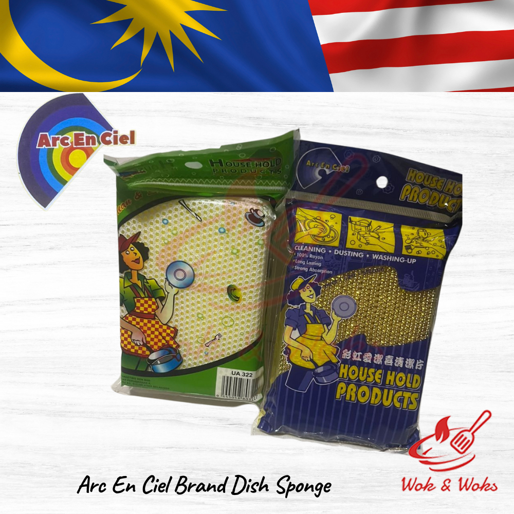 Arc En Ciel Brand Dish Sponge / Span Pinggan Jenama Arc En Ciel ...