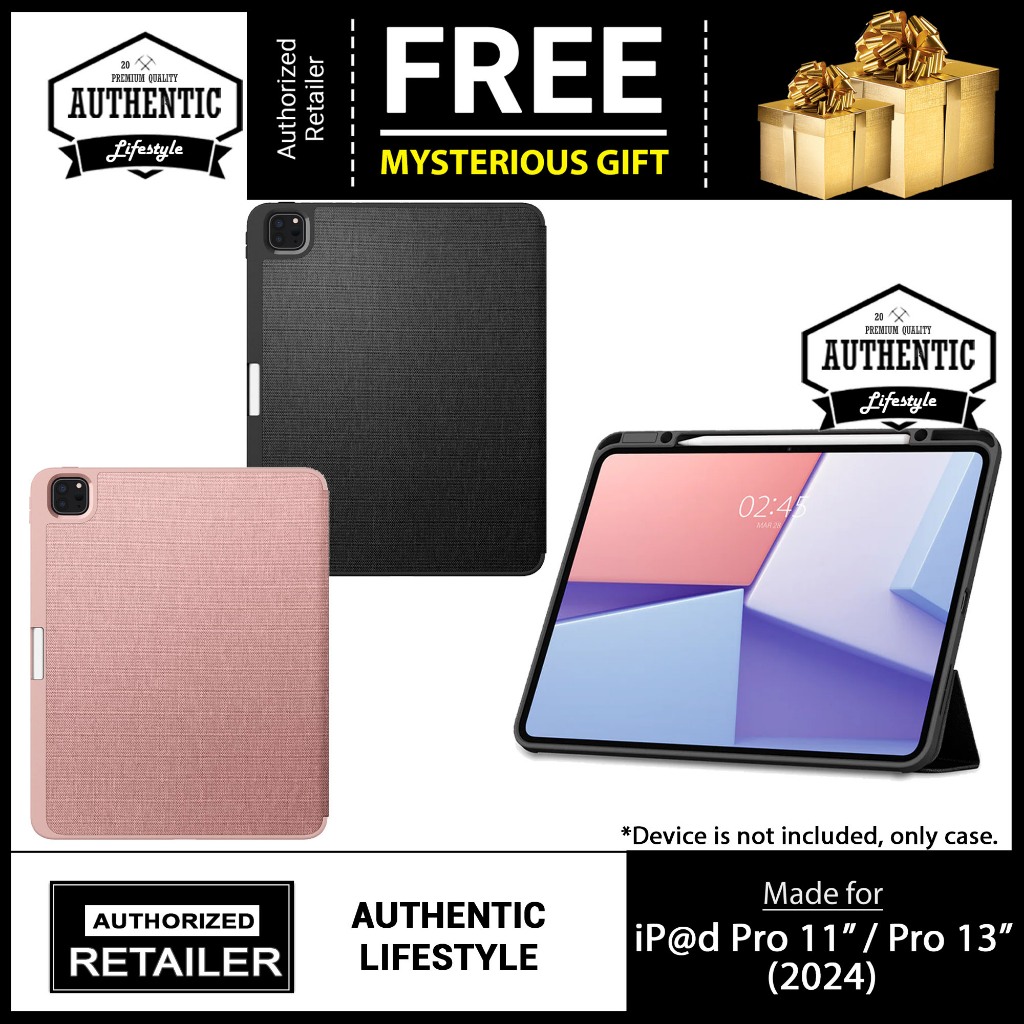 [ iP@d Pro 11" / iP@d Pro 13" ( 2024 ) M4 ] Spigen Urban Fit - Soft ...