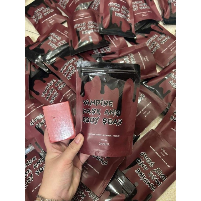 SABUN VAMPIRE MASK AND BODY SOAP | DAVIENA SKINCARE 💯% ORIGINAL ...