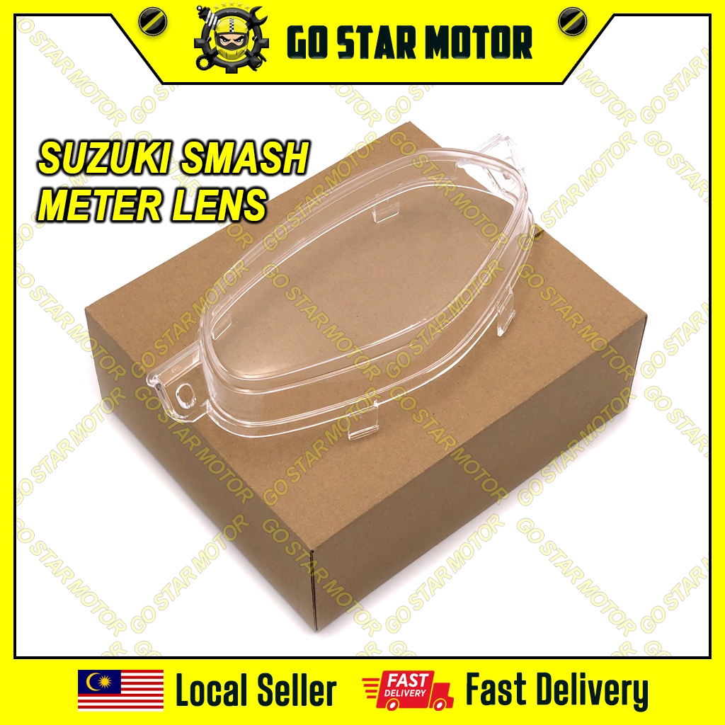 SUZUKI SMASH SMASH110 Meter Lens Speedometer Cover Speedo Meter Cermin ...