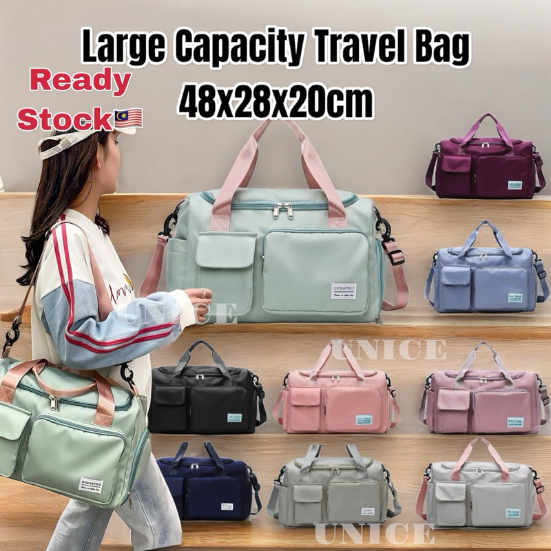 Travel Bag Foldable Beg Balik Kampung Bag Duffel Women Beg Bersalin ...