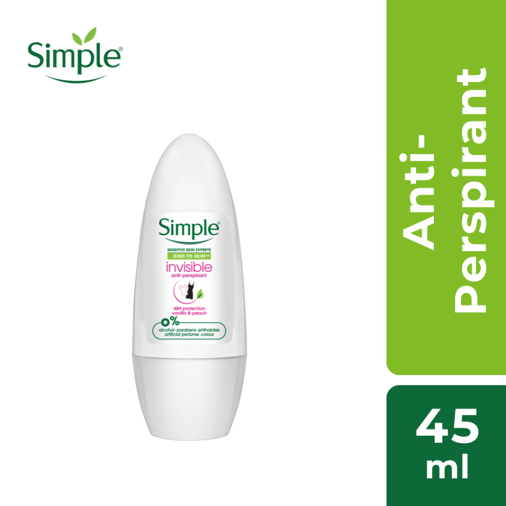 Simple Invisible Anti-Perspirant Roll-On 45ml | Shopee Malaysia