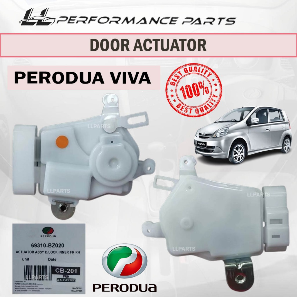 Original Perodua Viva Actuator Door Inner Lock Center Lock Gun Power ...