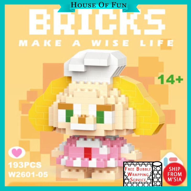 Building Block Nano Bricks Cute Cartoon (Make A Wise Life) 5mm & 8mm ...