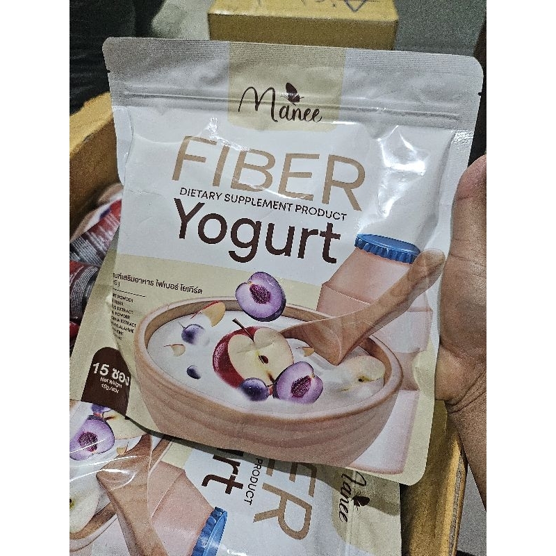 MANEE FIBER DIETARY SUPPLEMENT PRODUCT YOGURT | Shopee Malaysia