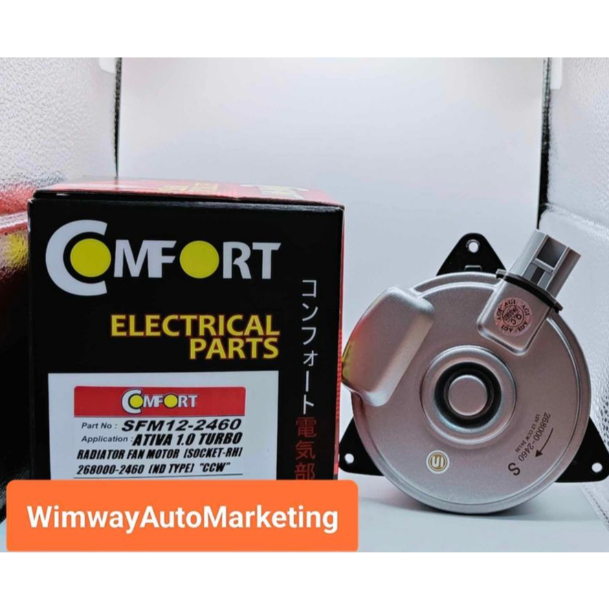 PERODUA ATIVA 1.0 TURBO RADIATOR FAN MOTOR [SOCKET-RH] [ND TYPE ...