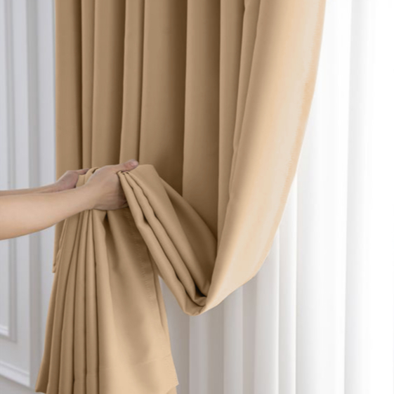 Langsir Murah Kamberwick III Lebar 340cm-400cm Kain Blackout Cangkuk & Ring (Kamberwick Curtain ...