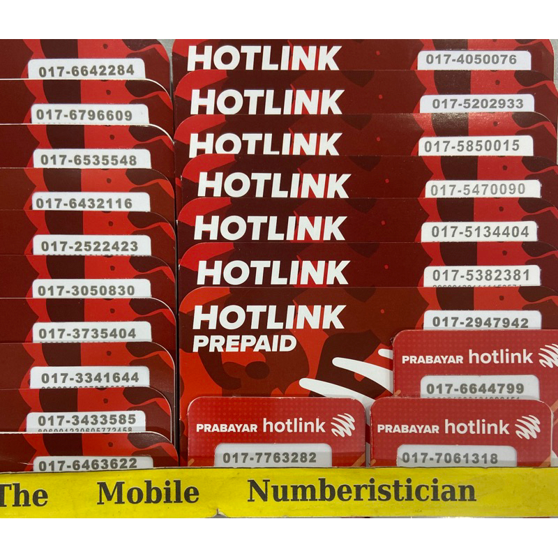 Promosi Simkad Maxis 017 Nombor Hotlink Prepaid Unlimited Internet Vip ...