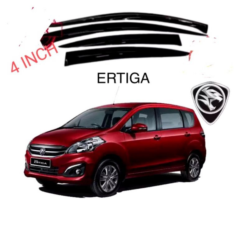 ERTIGA 4 INCH DOOR VISOR | Shopee Malaysia