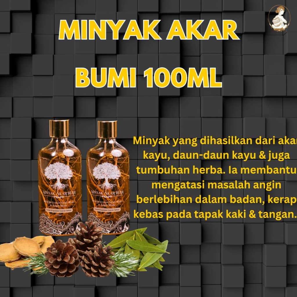 MINYAK AKAR BUMI 100ml | Shopee Malaysia