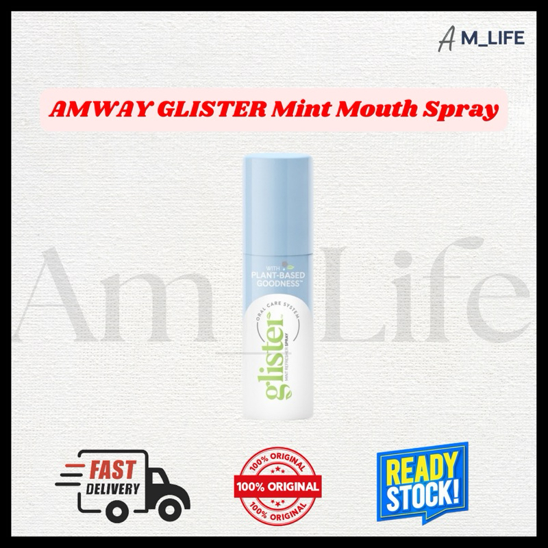 AMWAY GLISTER Mint Mouth Spray - Ready Stock - Original AMWAY Malaysia ...