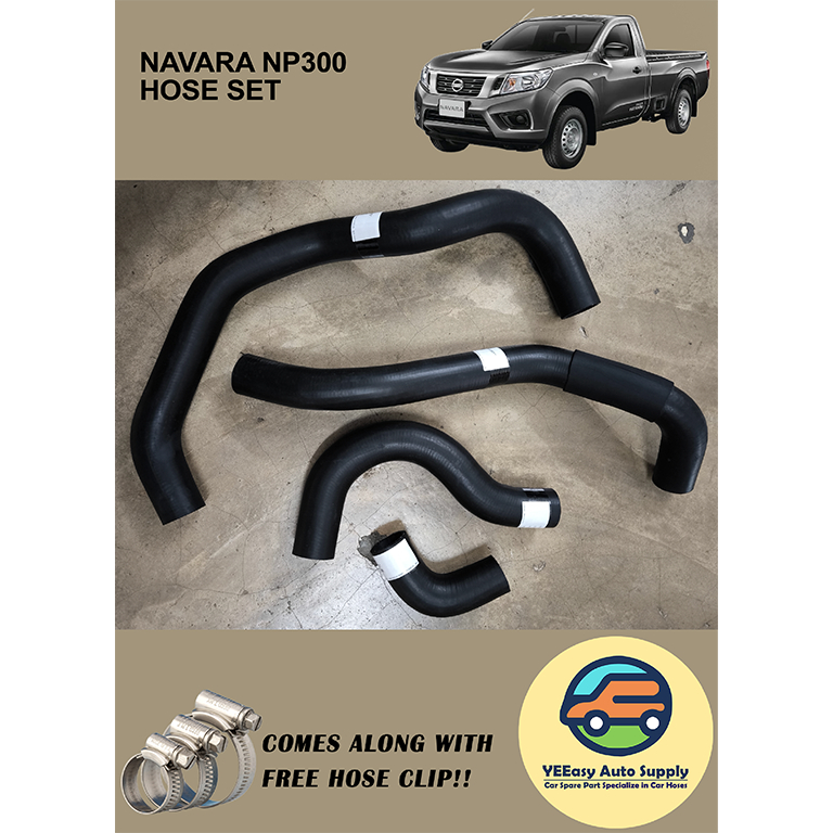 NISSAN NAVARA NP300 - RADIATOR & BY PASS HOSE SET | Shopee Malaysia