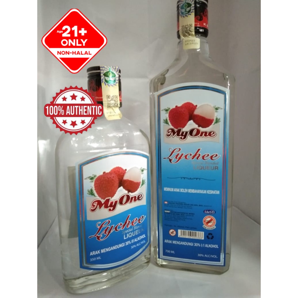 My One Lychee 350ml / 700ml NON-HALAL | Shopee Malaysia