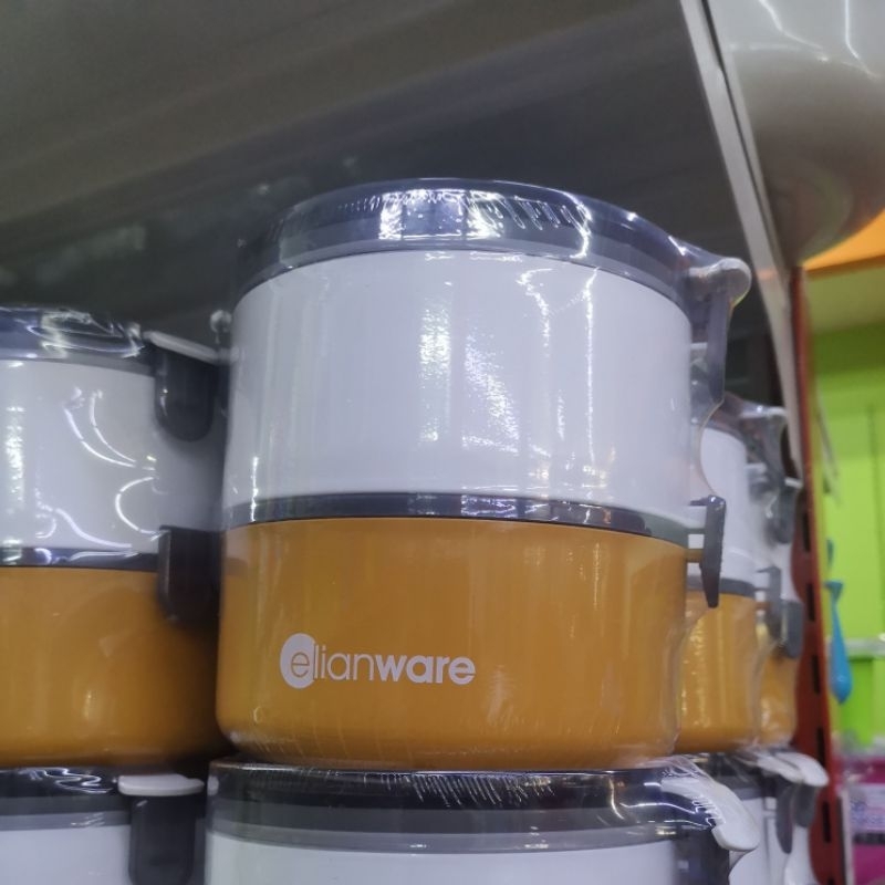 Lunch Box/Food Container 2Layers /Tiffin Carrier /Bekas Lauk /Kotak ...