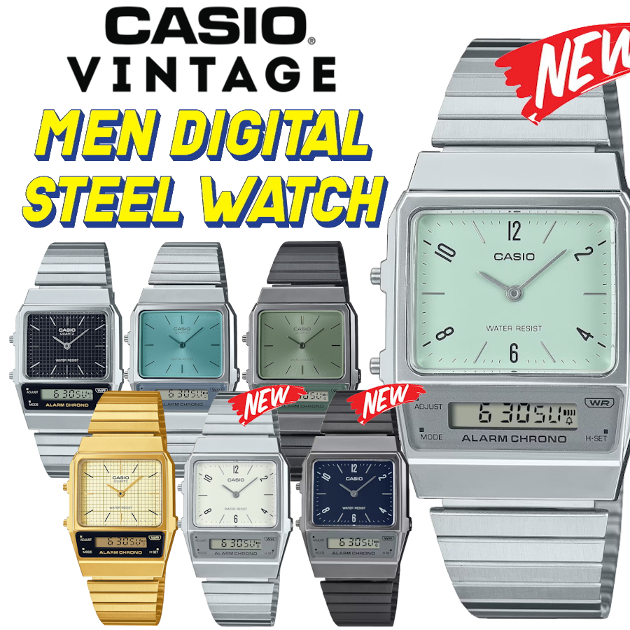 CASIO WATCH ANALOG WATCH UNISEX WATCH AQ-800E SERIES AQ-800E-1A AQ-800E ...