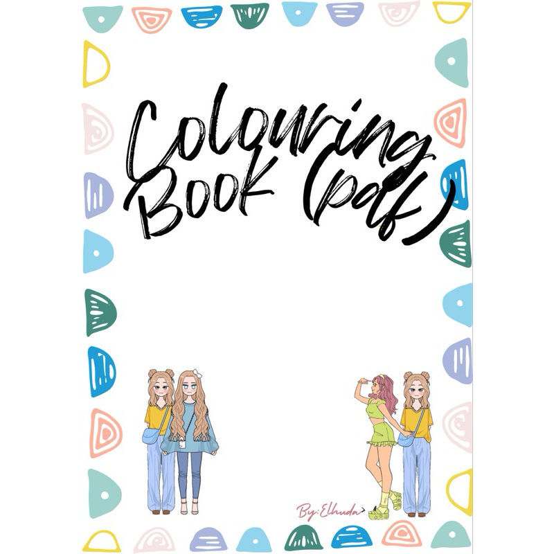 Pdf) Colouring picture KIDS -printing clouring Book | Shopee Malaysia