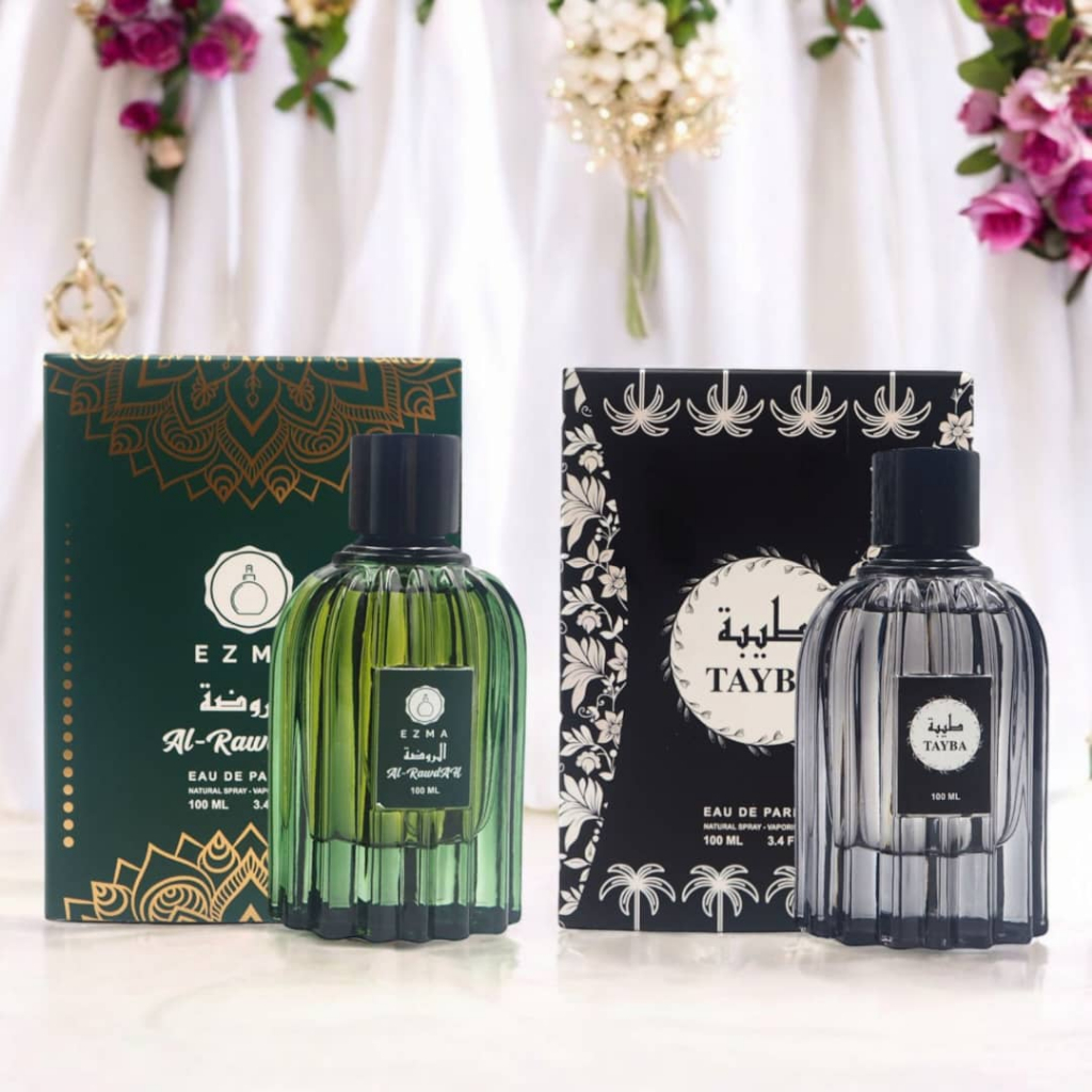 Tayba and Al Rawdah Ezma 100ml Eau De Parfum Perfume Minyak Wangi Arab ...
