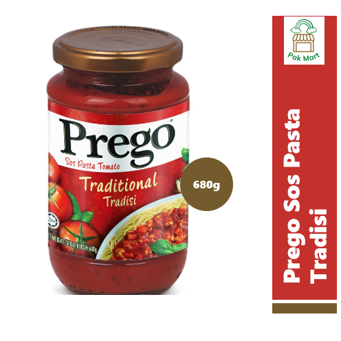 (Halal) Prego Sos Pasta Tradisi (680g) | Shopee Malaysia