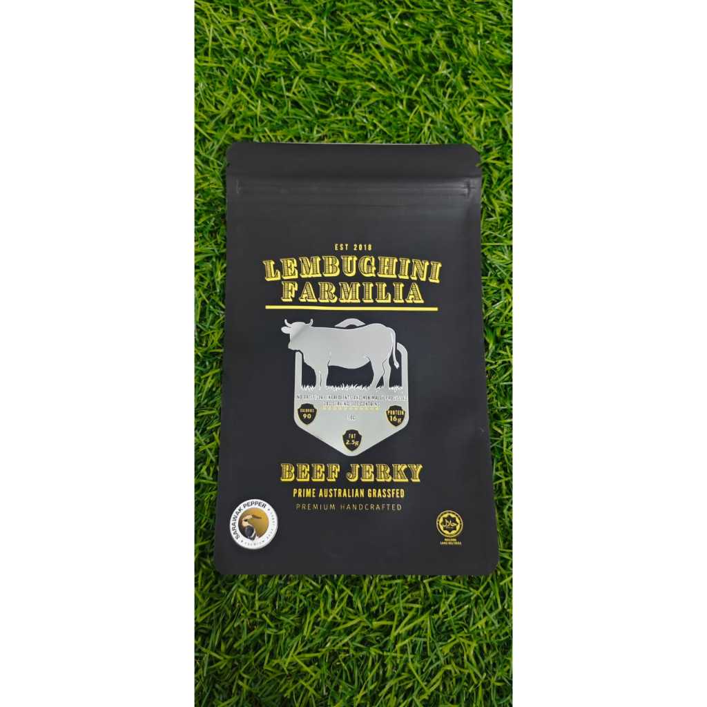 Halal Australian Grass Fed Beef Jerky - Sarawak Pepper | Shopee Malaysia