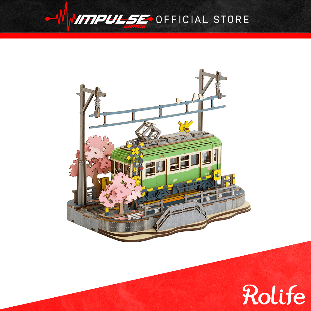 Robotime Rolife 3D Puzzle Creation Set TGS02 - Sakura Journey | Shopee Malaysia